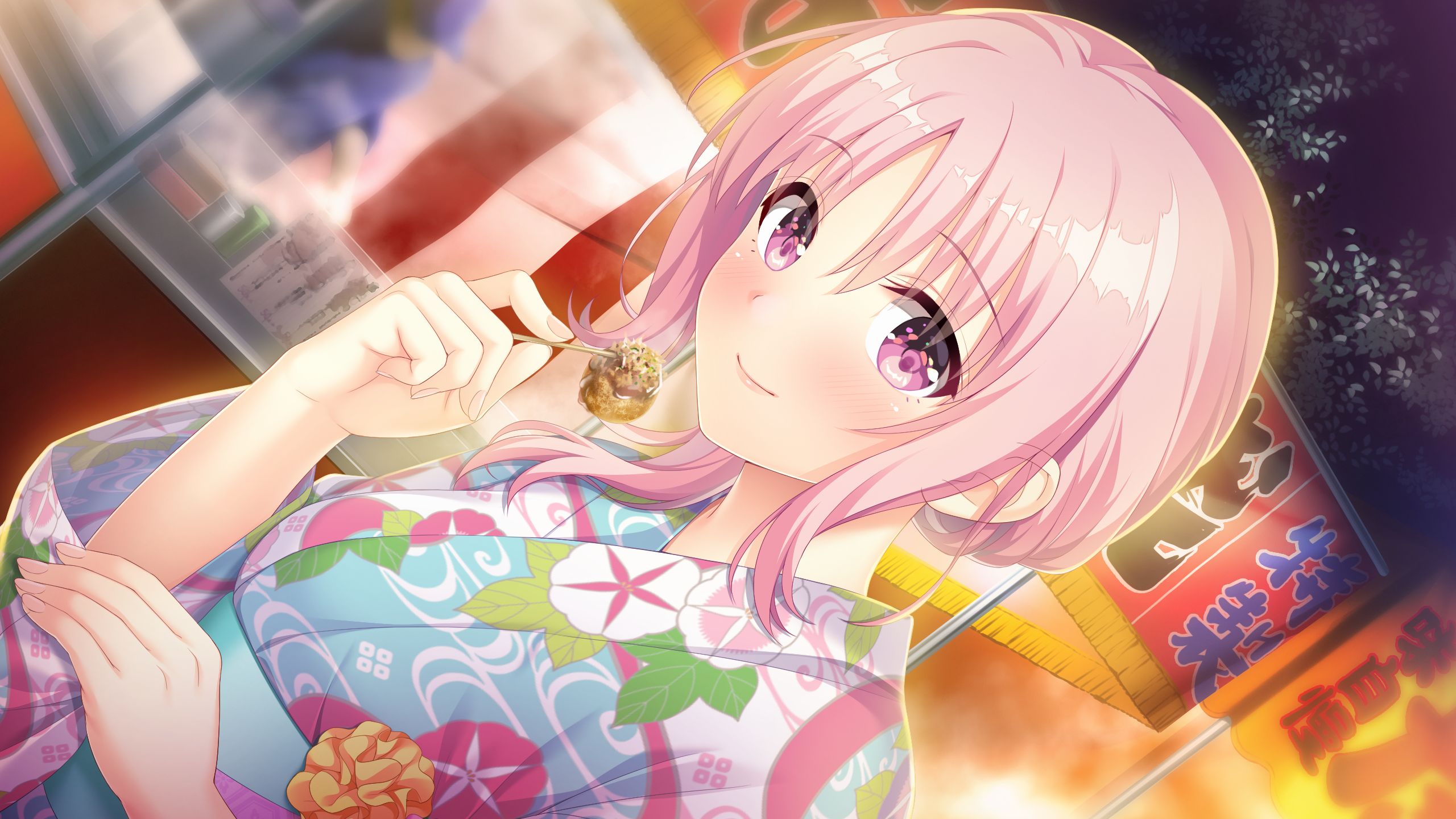 smee k-ko hajilove -making * lovers- game cg yukata | #950549 | yande.re